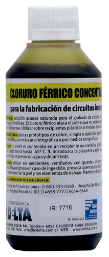 PRODUCTOS MISCELANEOS: Cloruro Férrico Concentrado