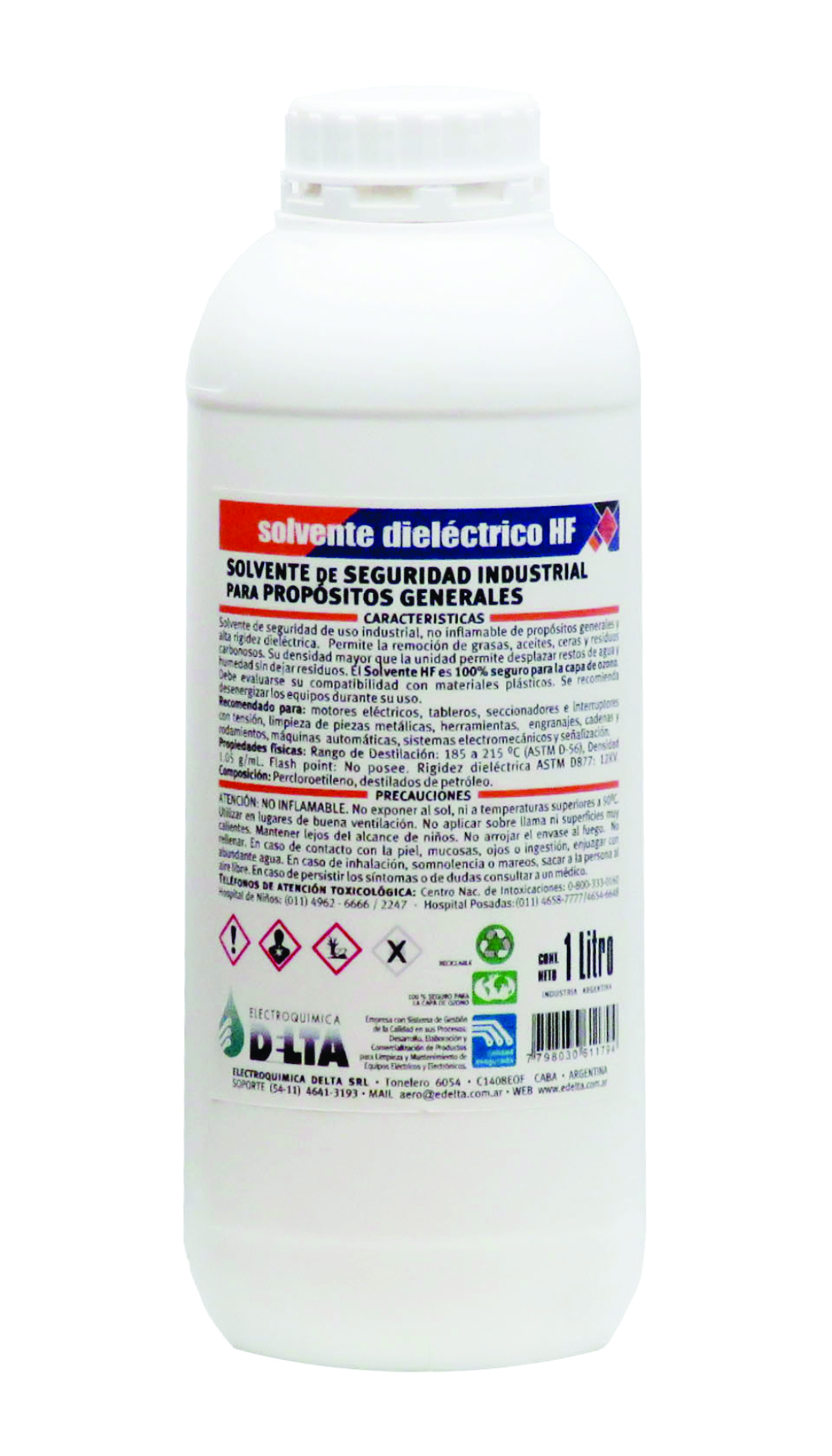 PRODUCTOS A GRANEL: Solvente Dieléctrico Hf